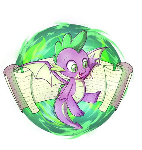 Mlp Spike By Nessaka V On Deviantart
