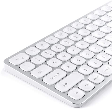 Aluminum Bluetooth Keyboard With Numeric Keypad Compatible With IMac IPad MacBook IPhone The