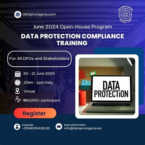 Datapro Limited On Linkedin Dataprotection Compliancetraining Ndpa Dataprivacy