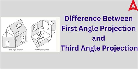 difference between first angle projection and third angle projection