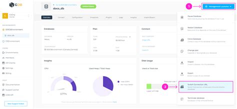 manage your databases