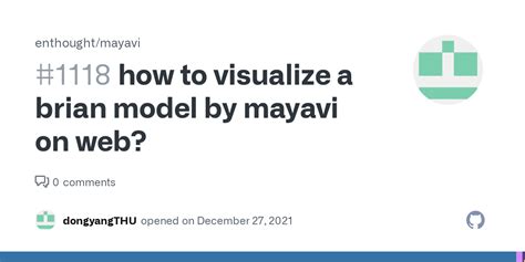 how to visualize a brian model by mayavi on web · issue 1118