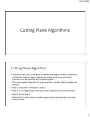 Cutting Plane Algorithms Pdf Cutting Plane Algorithms Cutting Plane Algorithm