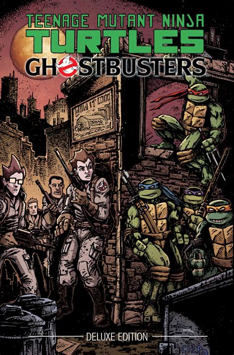 Tmntghostbusters Deluxe Edition Hc Idw Tmnt A Collection