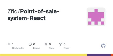 Github Zfiq Point Of Sale System React