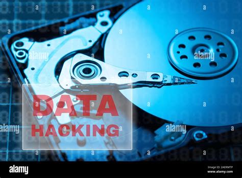 The Concept Of Data Security Hacking Data Stock Photo Alamy