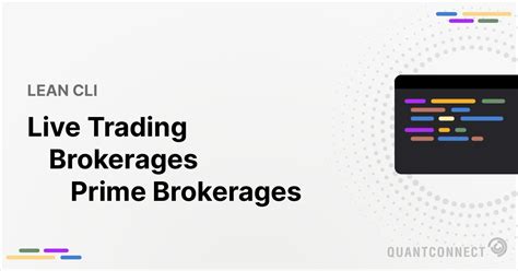 Prime Brokerages