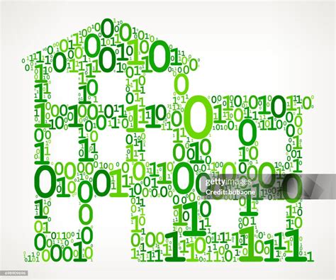 Building Binary Code Zero One Vector Illustration High Res Vector