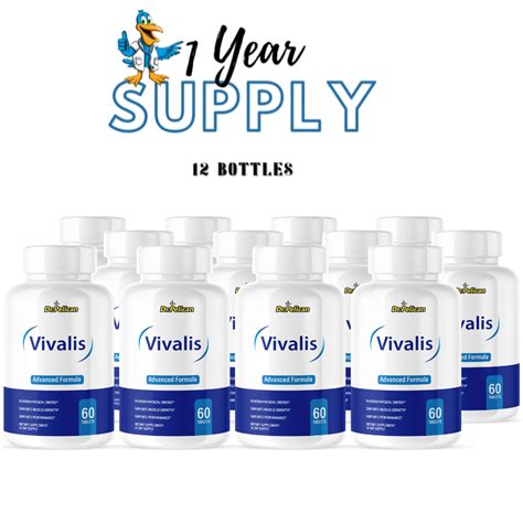 Vivalis Mens Health And Performance 12 Bottles 720 Tablets Pelican Vitamins