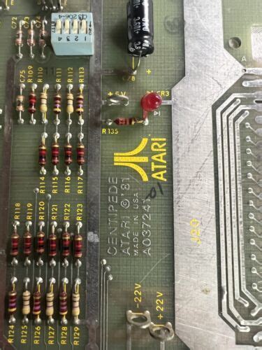 Original Arcade Atari Centipede Pcb Board 4592260169