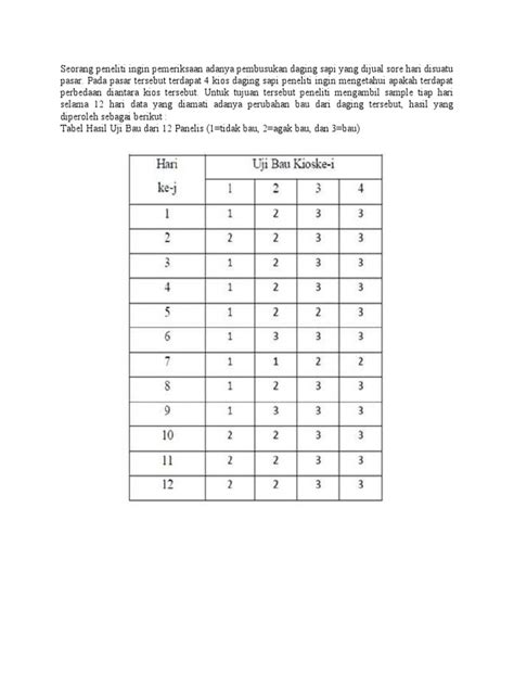 Contoh Soal Uji Friedman Dalam Spss Pdf