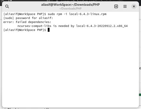Obsolete Ncurses Compat Libs Bugs Local Community