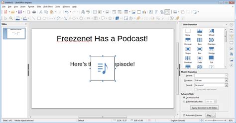 Guide LibreOffice Impress Part Adding Links Audio And Video