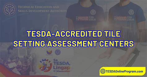 List Of Tesda Accredited Tile Setting Training Assessment Centers Tesda Online Program