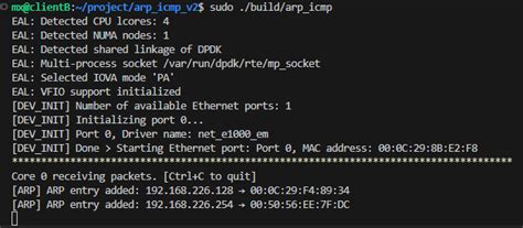 Dpdk地址解析协议arp的实现案例
