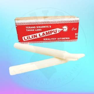 Jual Lilin Cap Bintang Terang Pack Isi Pcs Cm Atau Cm Lilin Batangan Putih