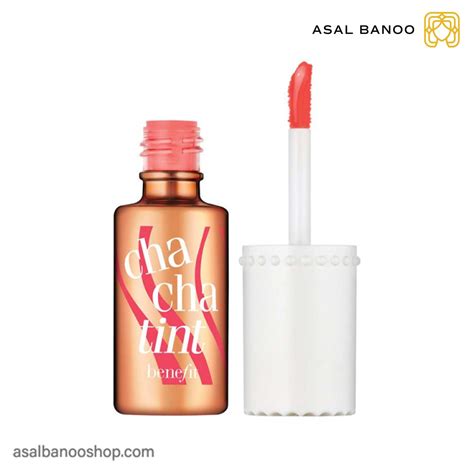 رژگونه و رژلب مایع Chacha Tint بنفیت اصل عسل بانو