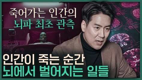 죽어가는 인간의 뇌파 최초 관측 죽음의 순간 알 수 있는 것들 죽음과 뇌과학 Youtube