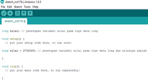 Variabel Dalam Pemrograman Arduino