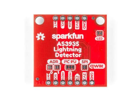 sparkfun lightning detector as3935 qwiic