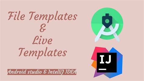 File Templates And Live Templates Android Studio — Intellij Idea By Sarah Melisa Polak — Shasapo