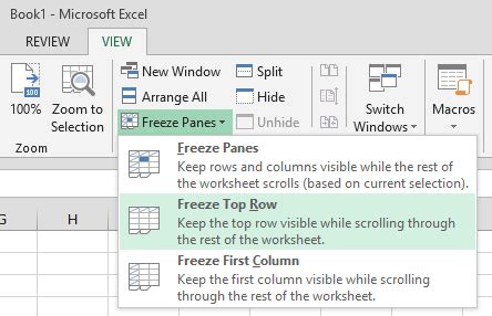 How To Freeze The Top Row In Openoffice Excel Daxsgroup