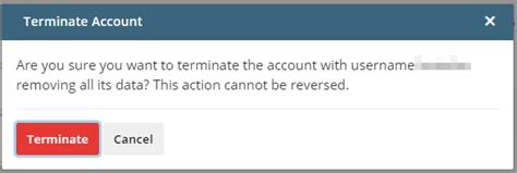 How To Terminate An Account Knowledge Base ScalaHosting