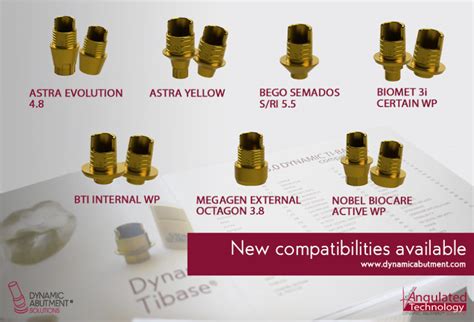 New Compatibilities Available Dynamic Abutment Solutions En
