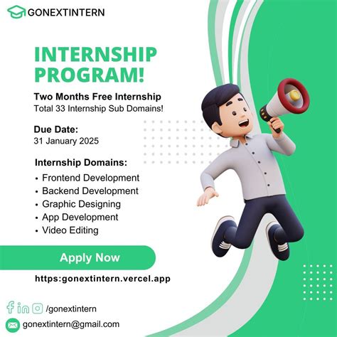Gonextintern Internshipopportunity Careergrowth Skillbuilding