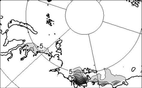 The Spatial Distribution Of Dissolved Methane Obtained In Experiment 4