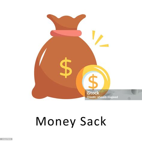 돈 자루 벡터 플랫 아이콘 디자인 일러스트 레이 션 흰색 배경에 기호 Eps 10 파일 가방에 대한 스톡 벡터 아트 및 기타 이미지 가방 경제 구매 Istock
