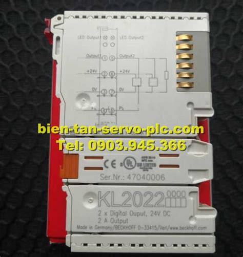 Mô đun Beckhoff Kl2022 Truy Cập Biến Tần Servo Plc