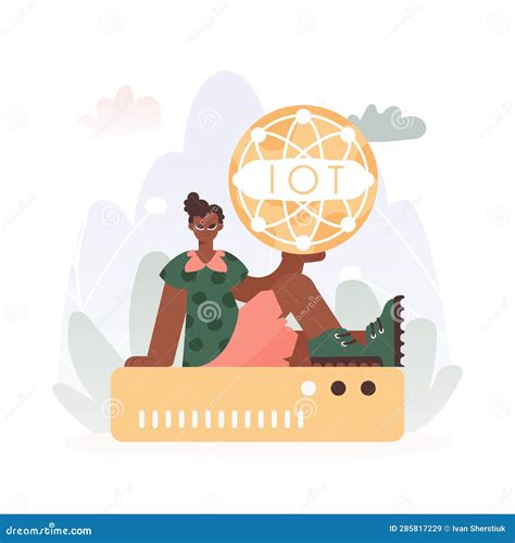 Man Getting A Handle On The Iot Picture Inward Parts Parts The Center Of A Organize Of Servers