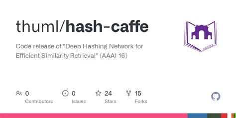 GitHub Thuml Hash Caffe Code Release Of Deep Hashing Network For Efficient Similarity