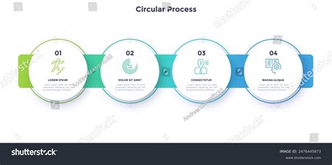 13 371 Vetores E Arte Vetorial Stock De Colored Circle Sequence Shutterstock