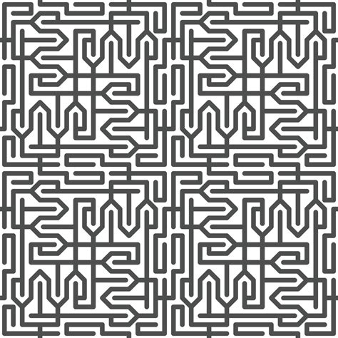 Abstract Seamless Geometric Shape Lines Pattern Vector Art At Vecteezy