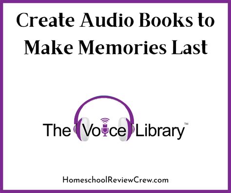 Create Audio Books To Make Memories Last