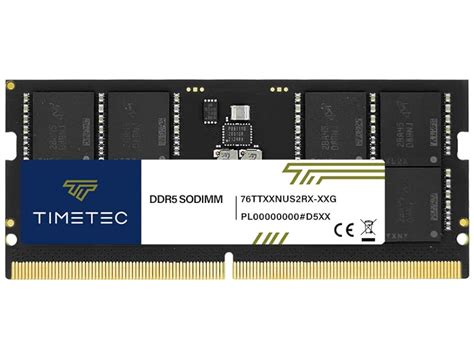 Timetec 32gb Ddr5 4800mhz Pc5 38400 Unbuffered Non Ecc 11v Cl40 2rx8