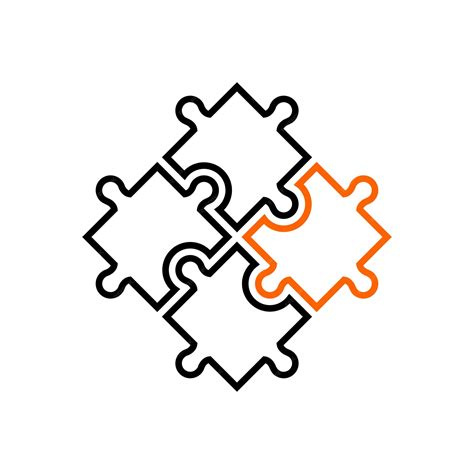 Premium Vector Puzzle Vector Element Puzzle Icon Template Puzzle Line Illustration Premium Vector Puzzle Vector Element Puzzle Icon Template Puzzle Line Illustration