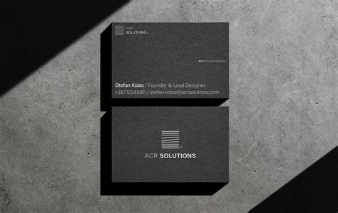 Acr Solutions® Brand Identity And Website Behance