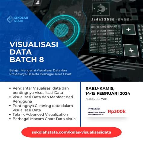 Sekolah Stata On Instagram Kelas Visualisasi Data Batch 8 Bisa Mengolah Data Adalah Hal Yang