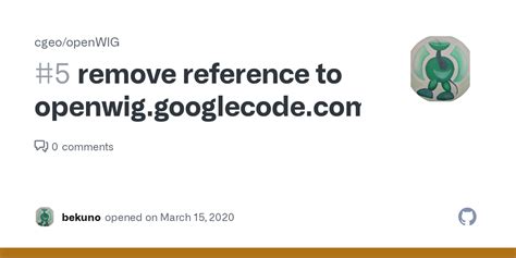 Remove Reference To Openwig Googlecode Issue Cgeo OpenWIG GitHub