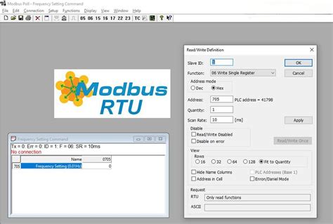 Biến Tần Fuji Frenic Modbus Rtu Với Modbus Poll Qthang Blog