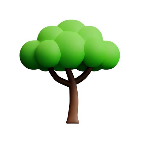 Tree 3d Icon Illustration 28238919 Png