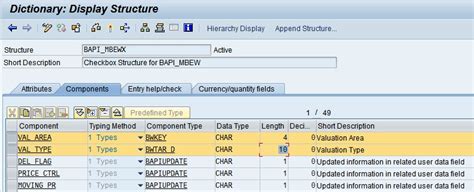 Solved Key Fields For Use Data Valuationdata And Checkbox Sap Community