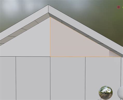 modeling face of roof somehow deleted and i can t put it back
