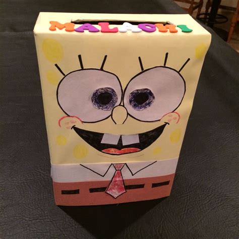 Spongebob Valentine Box Ideas