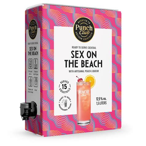 66988 Punch Club Bag In Box Sex On The Beach 12 5 Alc Vol Bickery Bbq