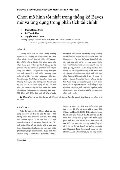 Pdf Choosing The Best Model In Fuzzy Bayesian Statistics And Its