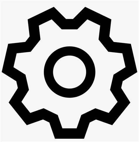 Png File Settings Logo Png White Free Transparent PNG Download PNGkey